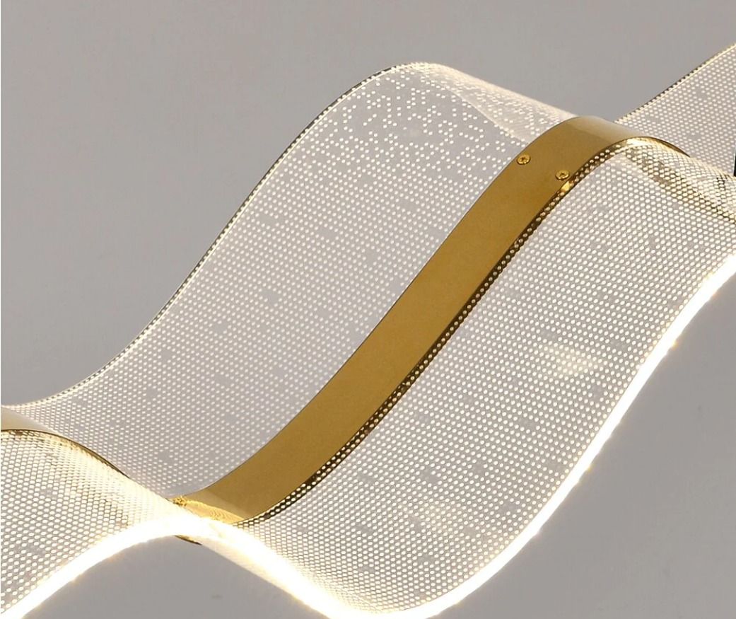 Wave Led Strip Chandelier on Carousell