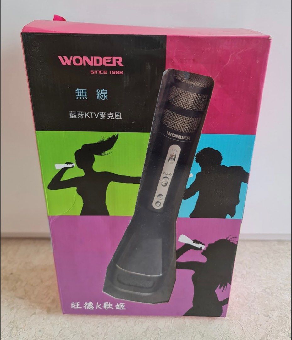 Wonder Wireless Karaoke Microphone, TV & Home Appliances, Other Home ...