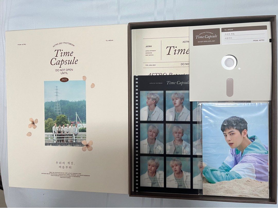 WTS Astro 2021 Time Capsule Photobook Set, Hobbies & Toys, Memorabilia ...