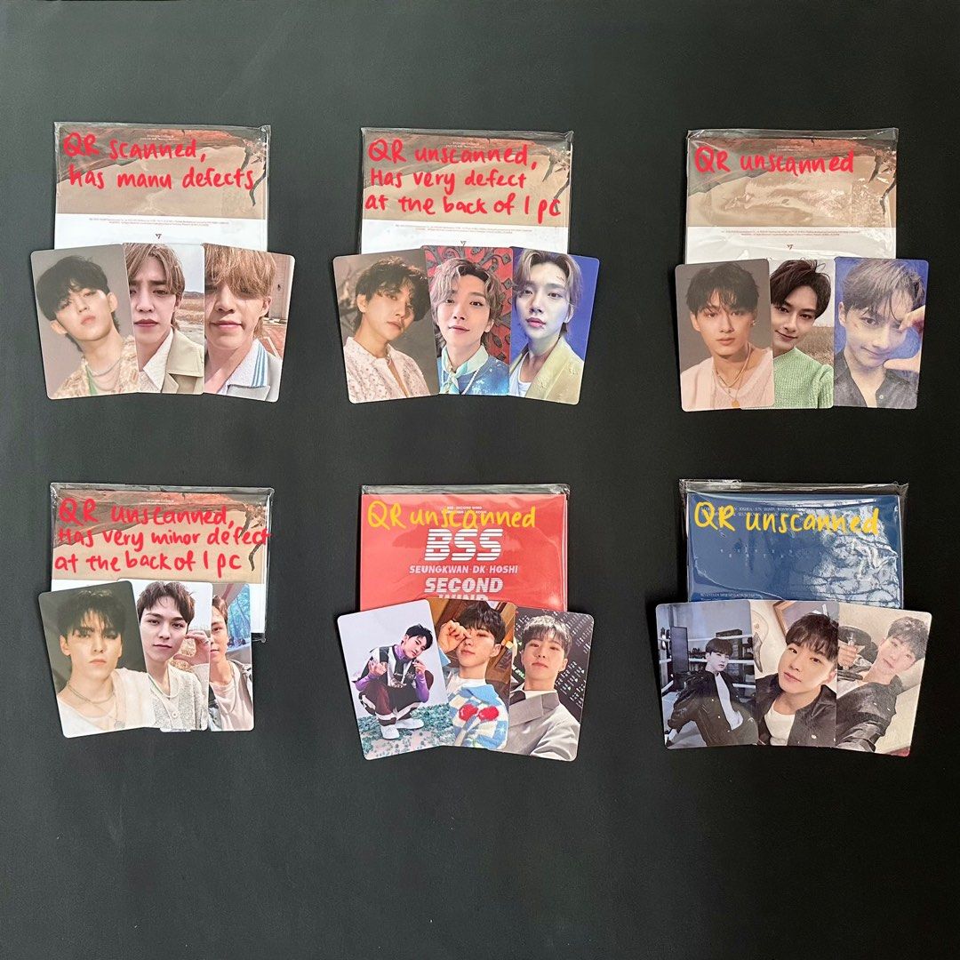 [wts] seventeen svt weverse albums (fts face the sun bss second wind ...