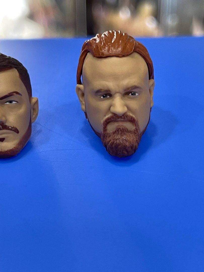 WWE Mattel Extra Heads, Hobbies & Toys, Toys & Games on Carousell