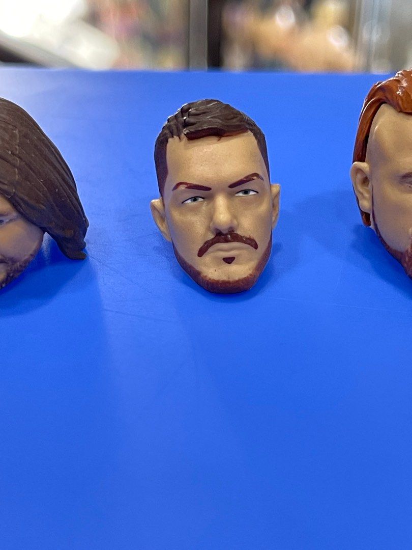 WWE Mattel Extra Heads, Hobbies & Toys, Toys & Games on Carousell