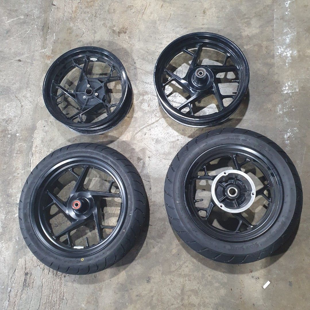 XMAX AEROX ORIGINAL RIM USED TYRES SUSPENSION MANY COLORS SIZES MODELS ...