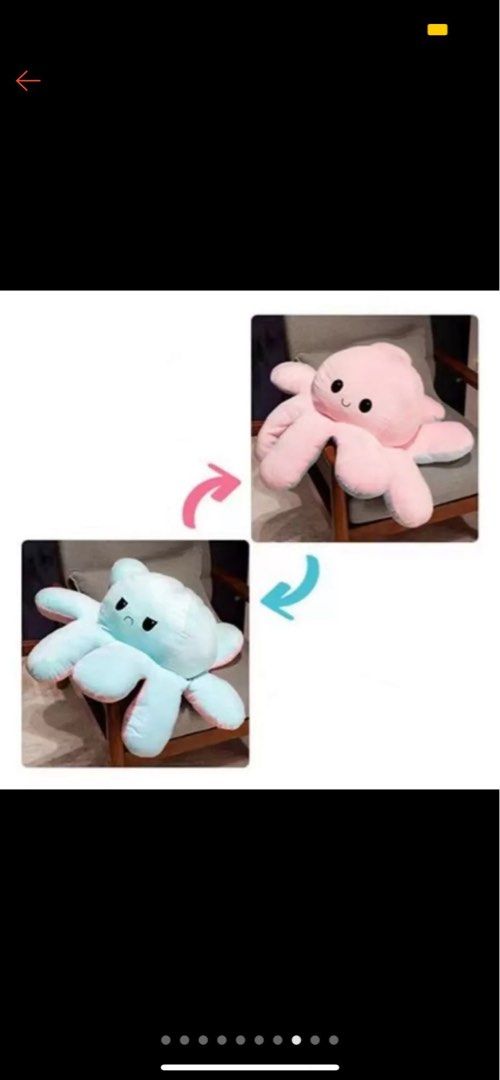 XXL reversible octopus plush 160cm, Hobbies & Toys, Toys & Games on ...