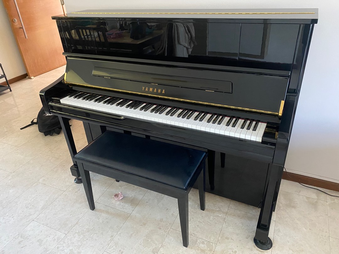 Yamaha U1J piano, Hobbies & Toys, Music & Media, Musical Instruments on Carousell