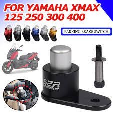 Yamaha XMAX 125 250 300 400 Hand Brake Lever Switch Button Parking Lock ...