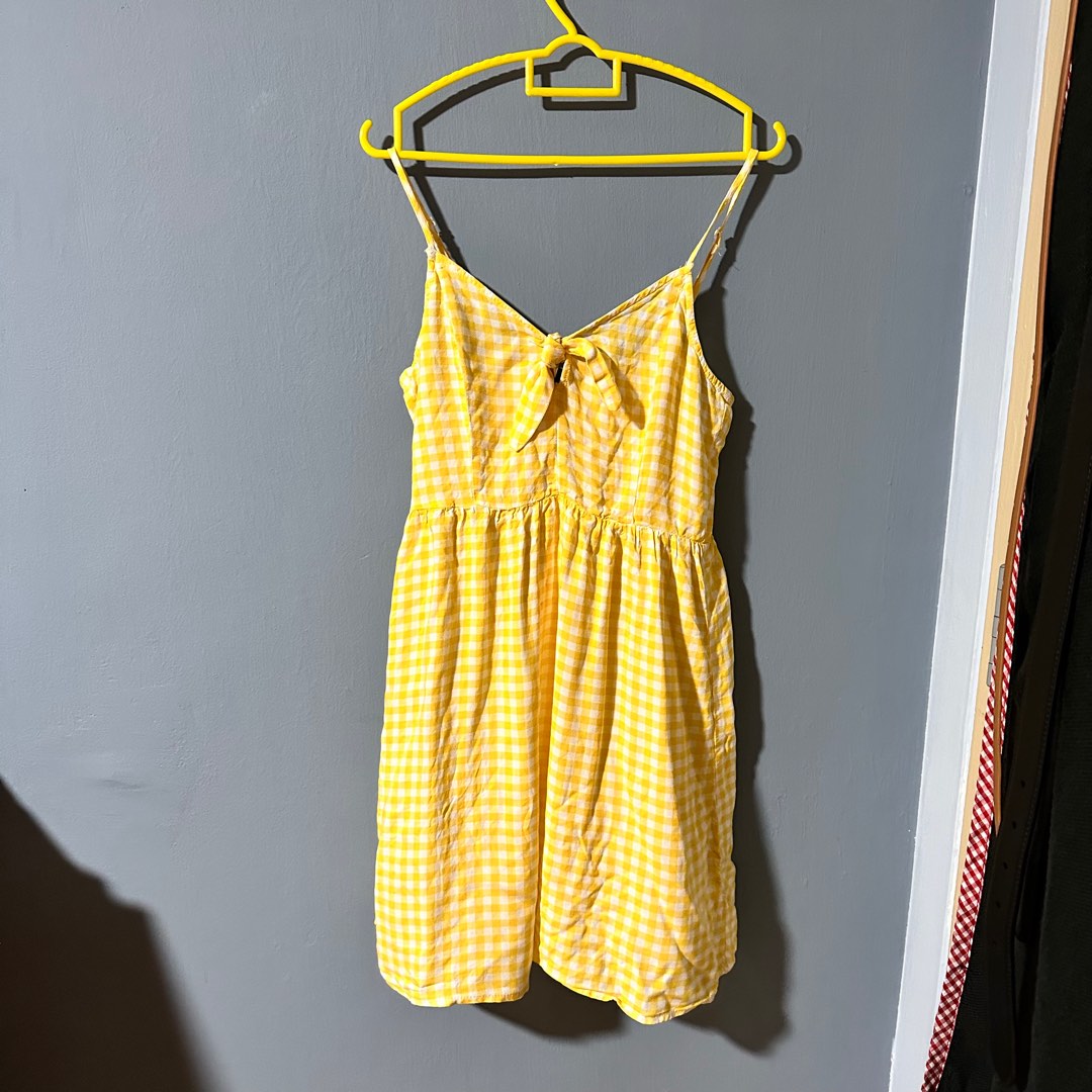 Yellow Dress, Women's Fashion, Dresses & Sets, Dresses on Carousell