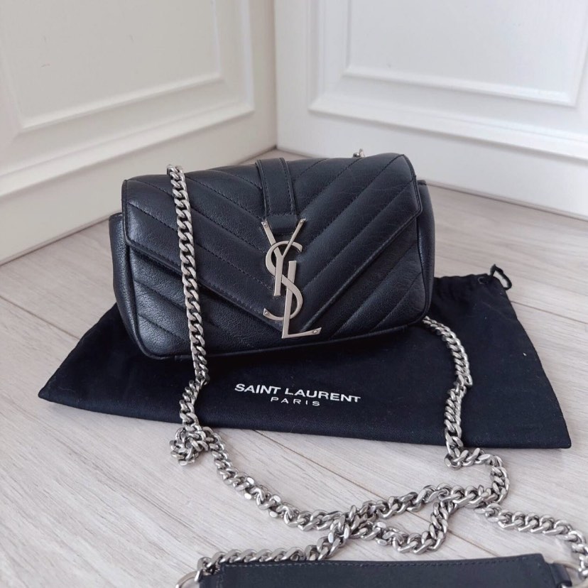 YSL college mini, Women's Fashion, Bags & Wallets, Cross-body Bags on ...