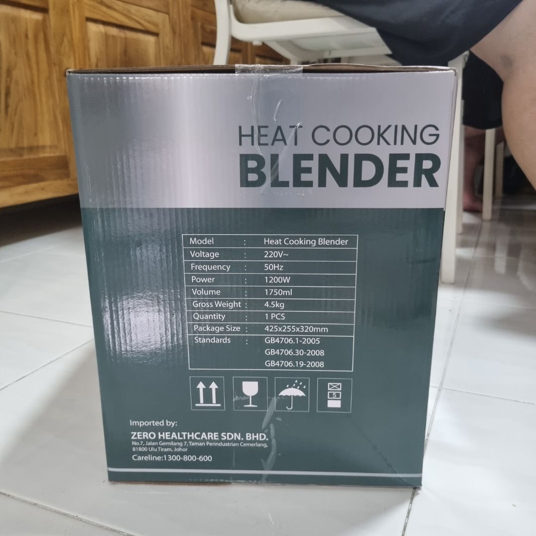 Zero Heat Cooking Blender, TV & Home Appliances, Kitchen Appliances ...