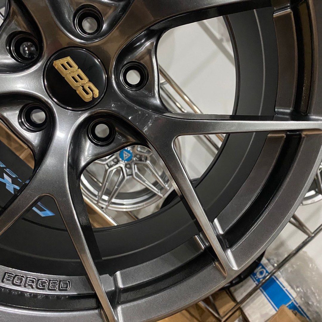18 Bbs Ria Design Sport Rim 5x112 5x114 3 Car Accessories Tyres