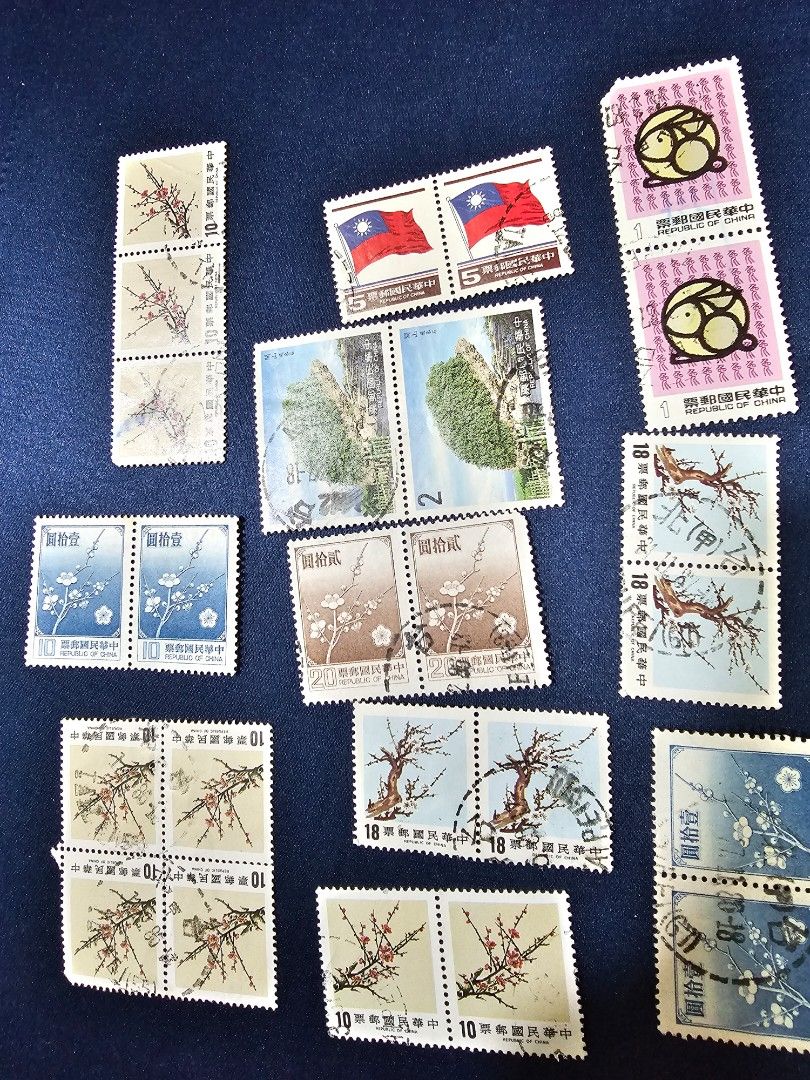 25 mix Taiwan used stamp, Hobbies & Toys, Memorabilia & Collectibles ...