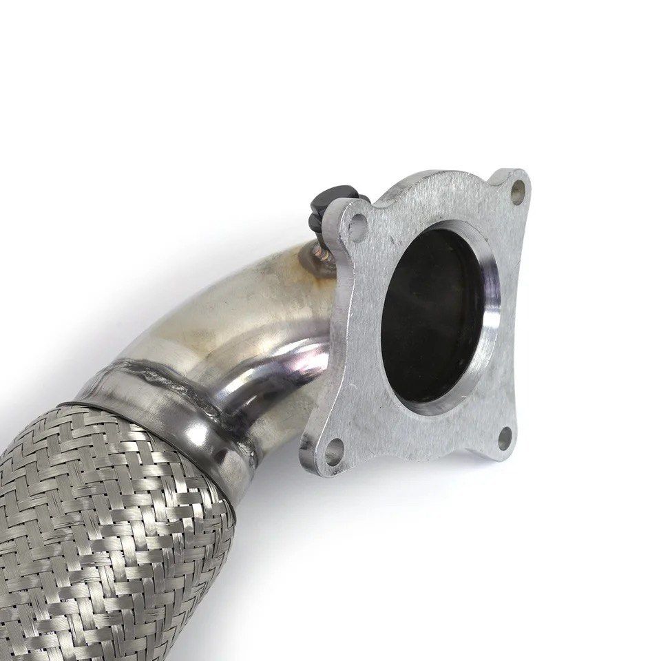 3 inch Down Pipe for Audi A3, Volkswagen VW Golf MK5 MK6 GTI Jetta 2.0T ...