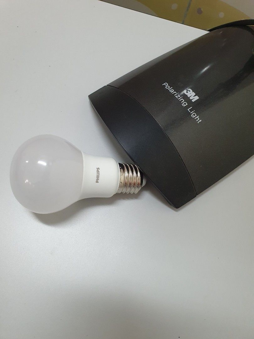 3M Polarizing Table Light with LED light bulb, Furniture & Home Living ...