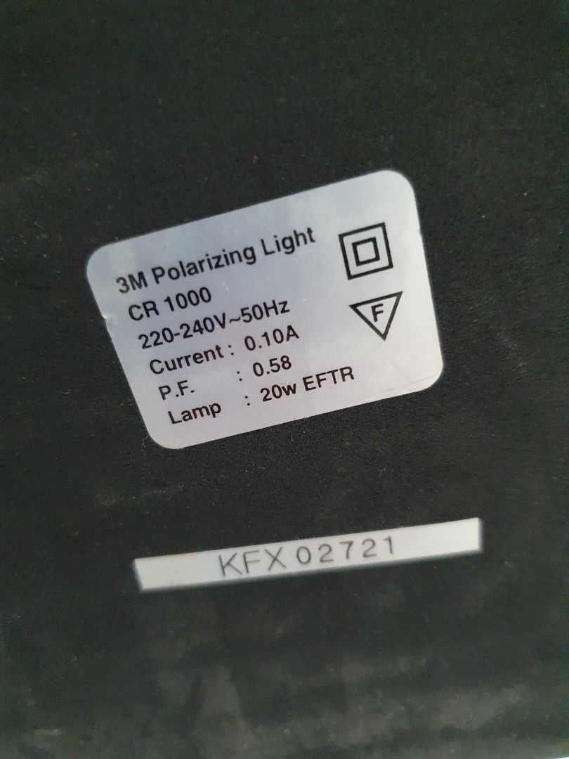 3M Polarizing Table Light with LED light bulb, Furniture & Home Living ...