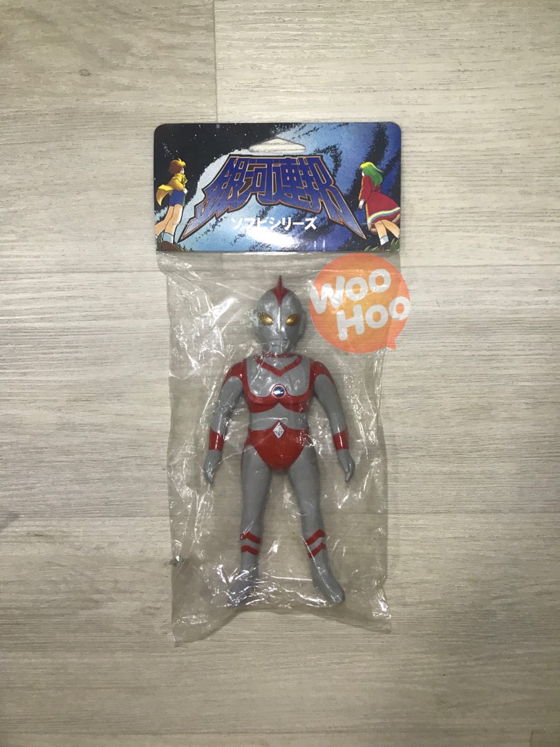 超人80 銀河連邦 銀河聯邦 sofubi sofvi vinyl 搪膠 膠品 大膠 軟膠 糖膠 ソフビ ultraman, 興趣及遊戲, 玩具 & 遊戲類 - Carousell