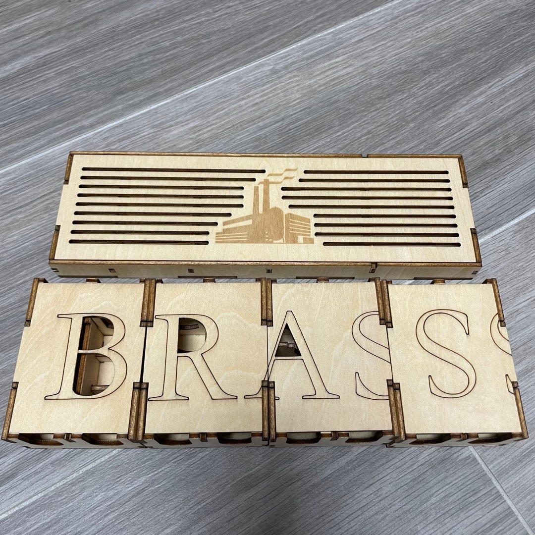 99% New - Insert 木收納 (Brass Birmingham 工業革命: 伯明翰) - CrowBox 烏鴉盒子, 興趣及遊戲, 玩具 & 遊戲類 - Carousell