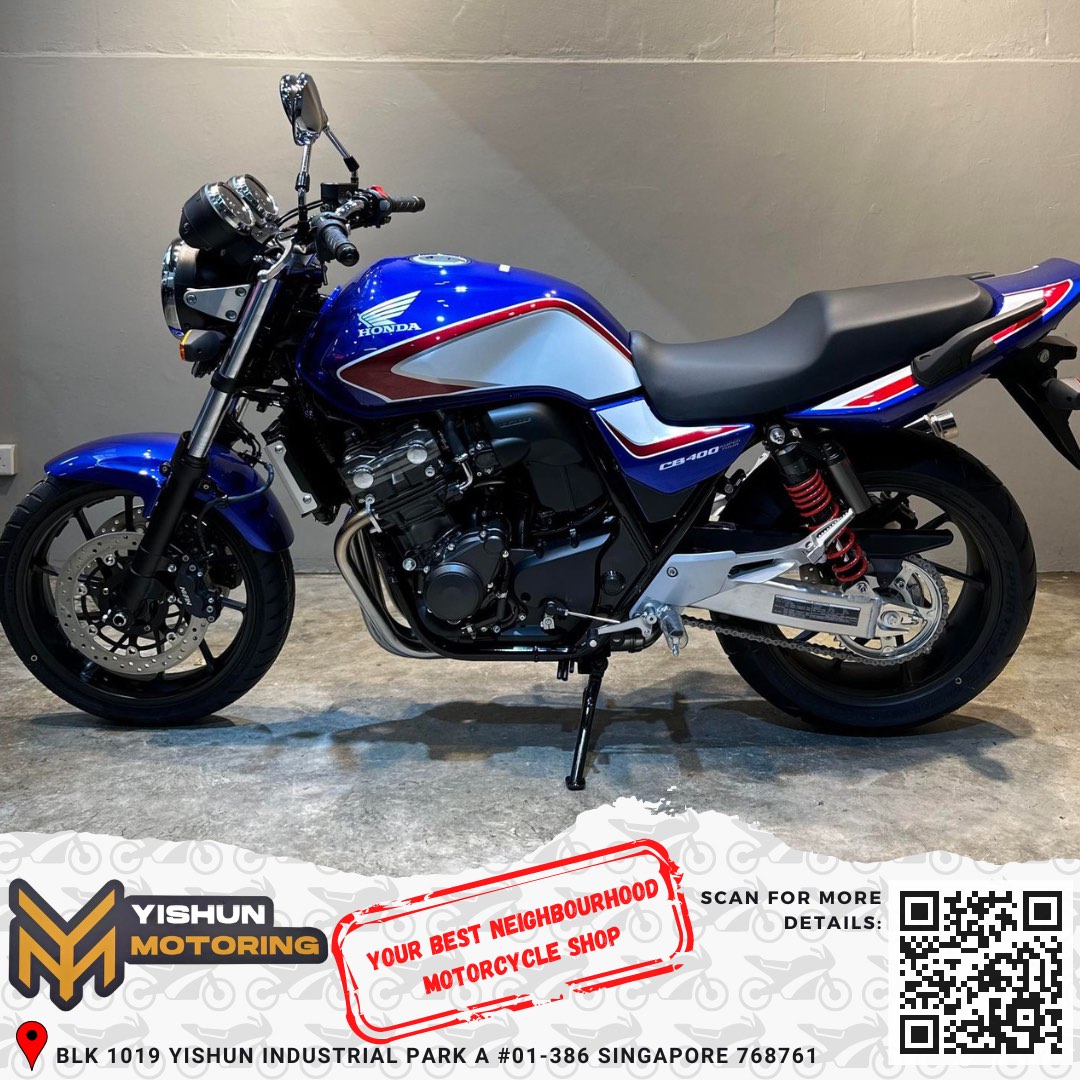 HONDA CB400SF REVO ( NEW HONDA CB 400SF REVO - AGENT UNIT ) 2A SPORT ...