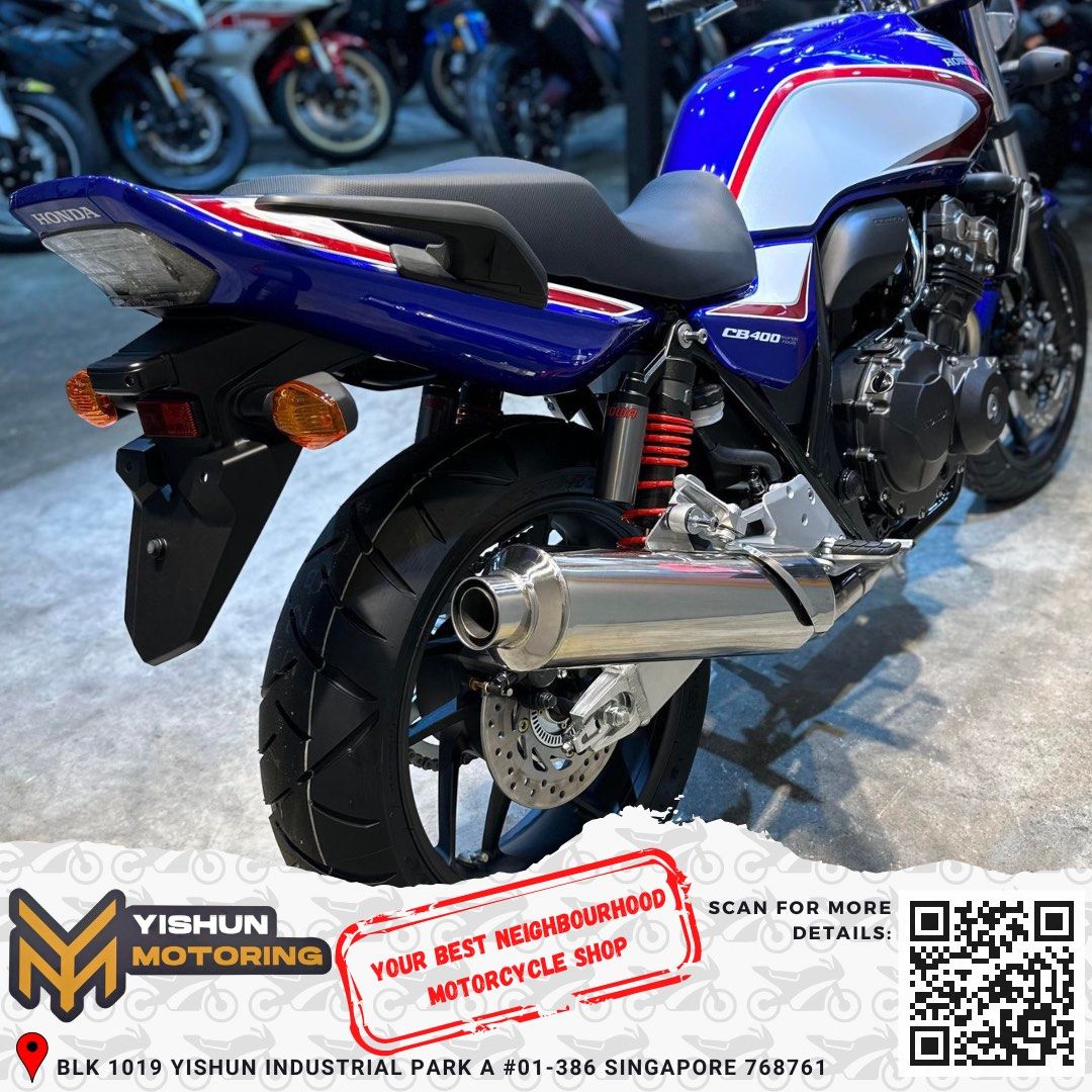 HONDA CB400SF REVO ( NEW HONDA CB 400SF REVO - AGENT UNIT ) 2A SPORT TOURING BIKE | BOON SIEW ...