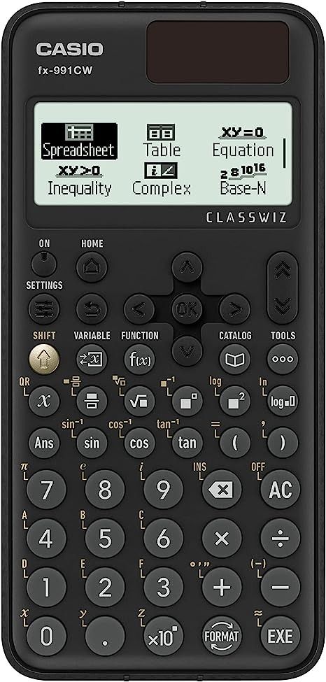 Pre-order : FX-991CW CLASSWIZ Advanced Scientific Calculator, Black ...
