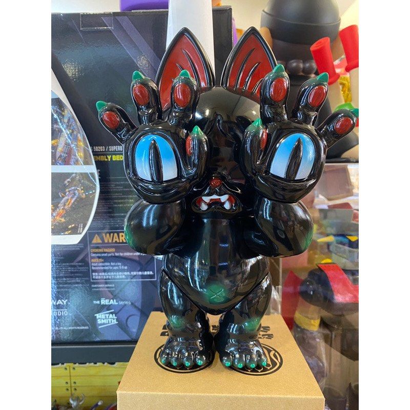 「議價不回 無誠勿擾」地獄貓 jumbo GRAPE BRAIN HELL'S CAT ONIGIRI 塘膠 公仔 日本製, 興趣及遊戲 ...