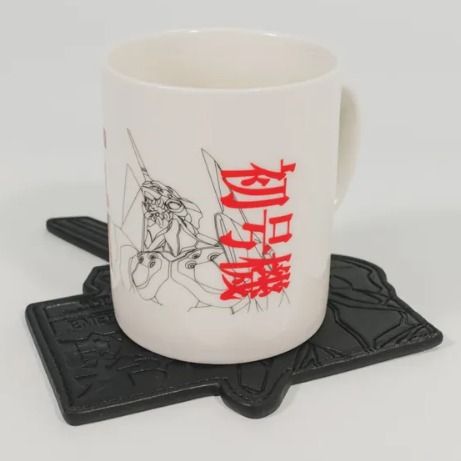 全新 EVA COASTER 初號機 仿皮杯墊, 興趣及遊戲, 玩具 & 遊戲類 - Carousell