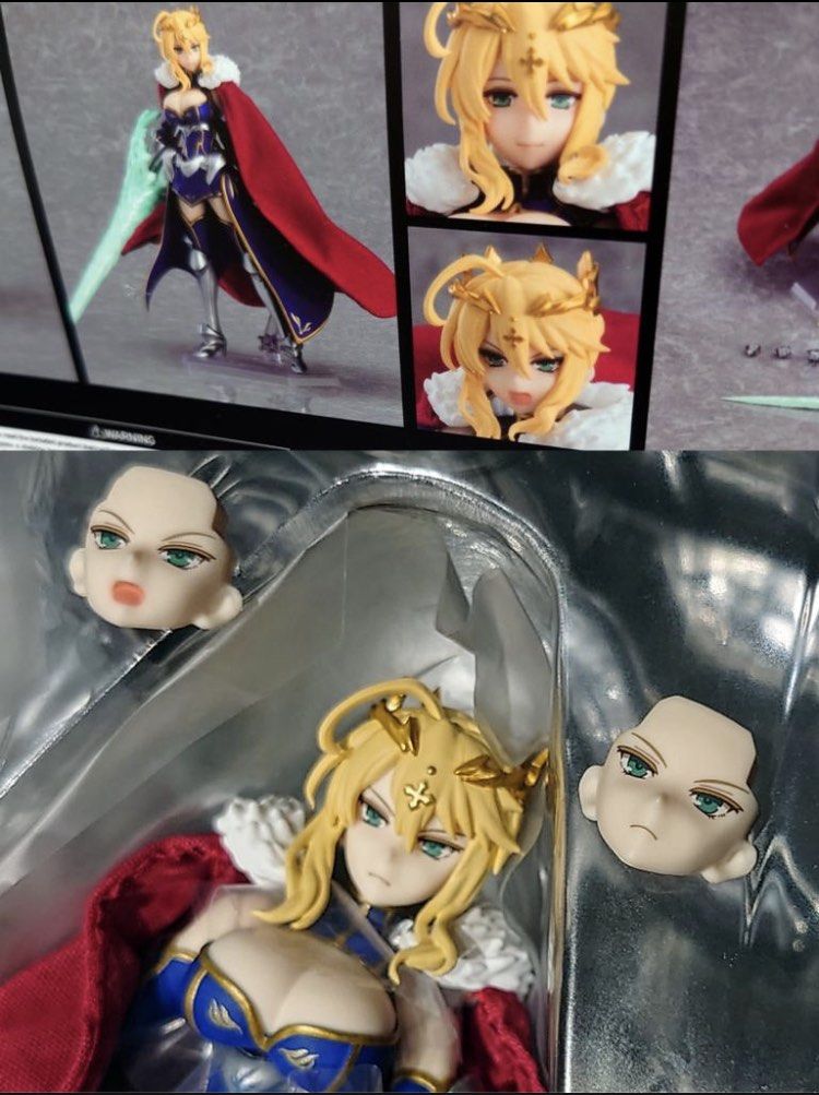 【曾開】 Figma FGO Lancer Pendragon 白槍呆 DX Edition, 興趣及遊戲, 玩具 & 遊戲類 - Carousell