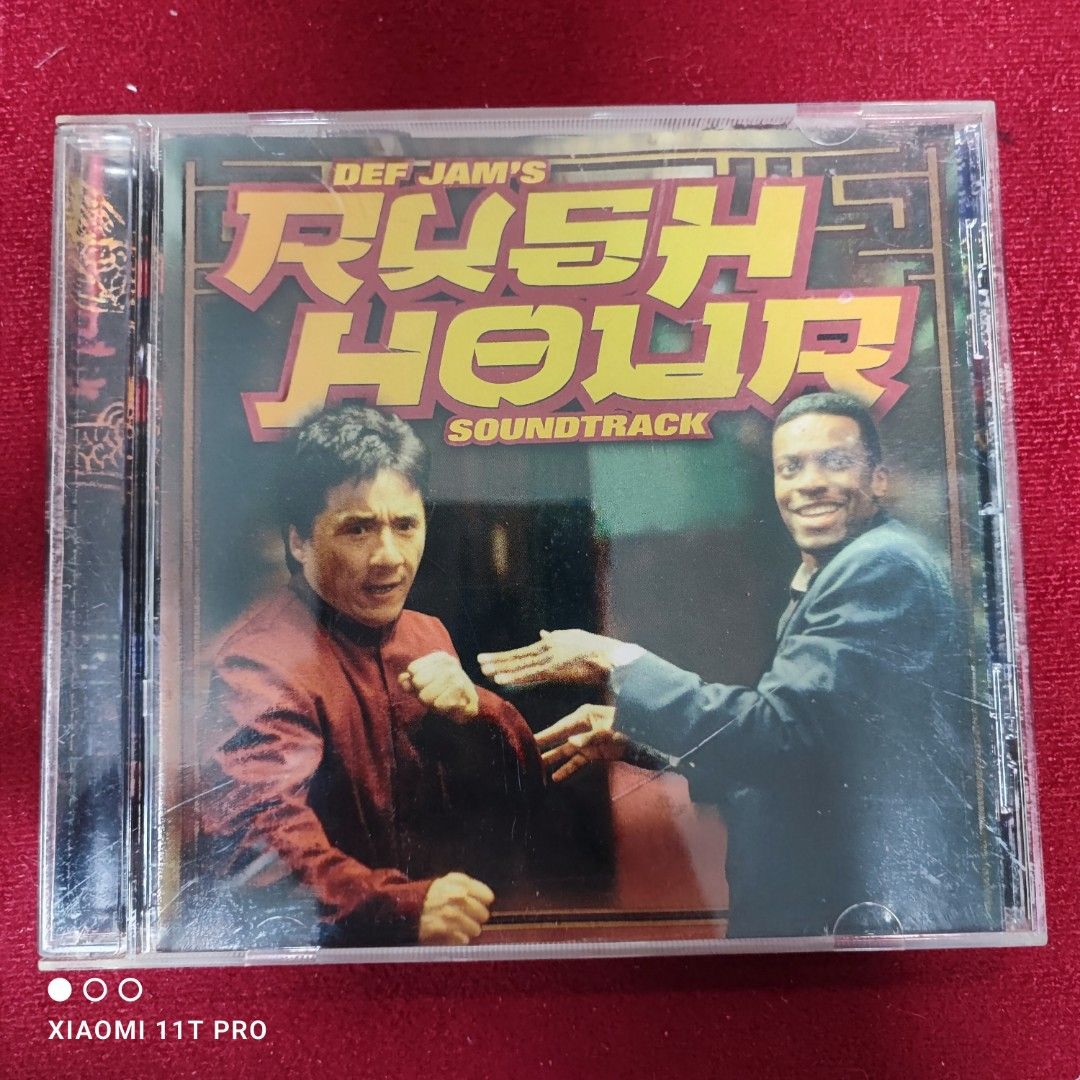 成龍 Rush Hour OST CD 火拼時速 電影原聲帶 / 1998 Rush Associated Labels, 興趣及遊戲, 音樂 ...