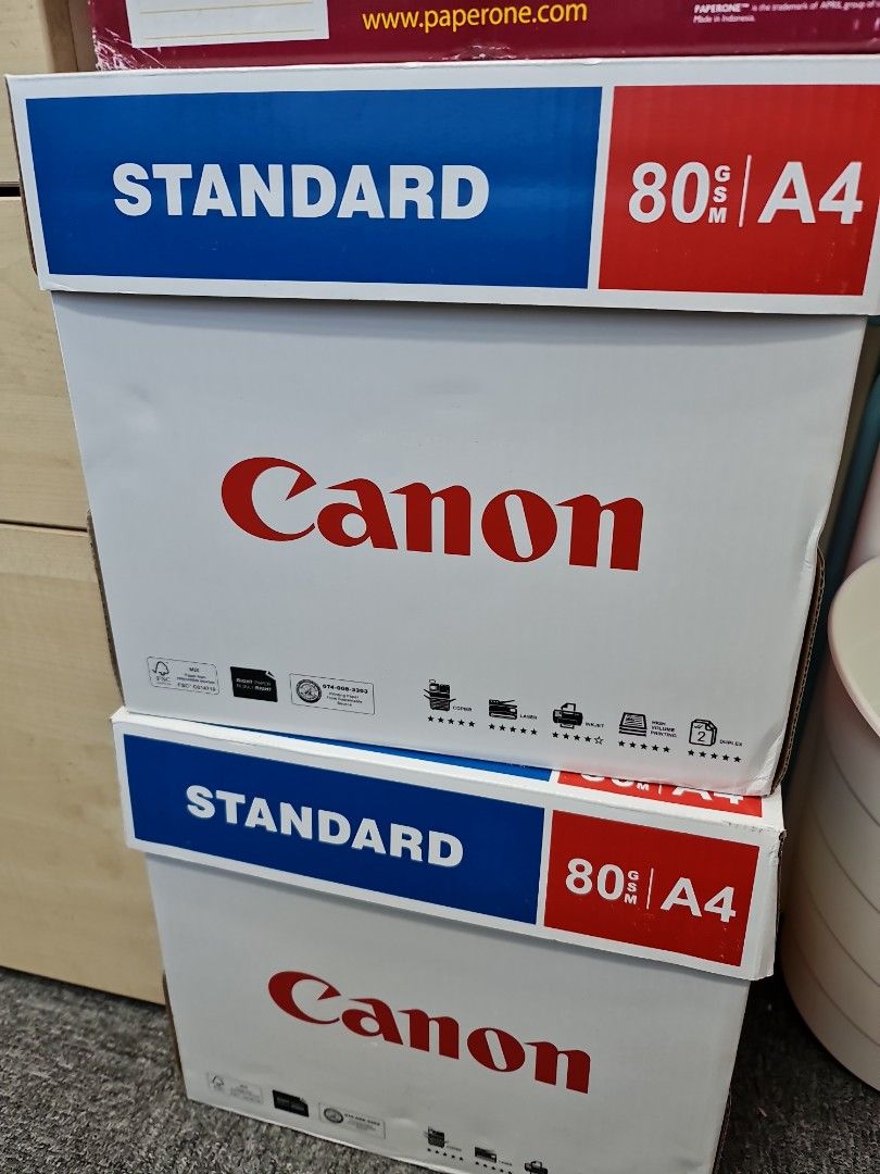 A4 80gm paper (box of 5 reams), Hobbies & Toys, Stationery & Craft ...