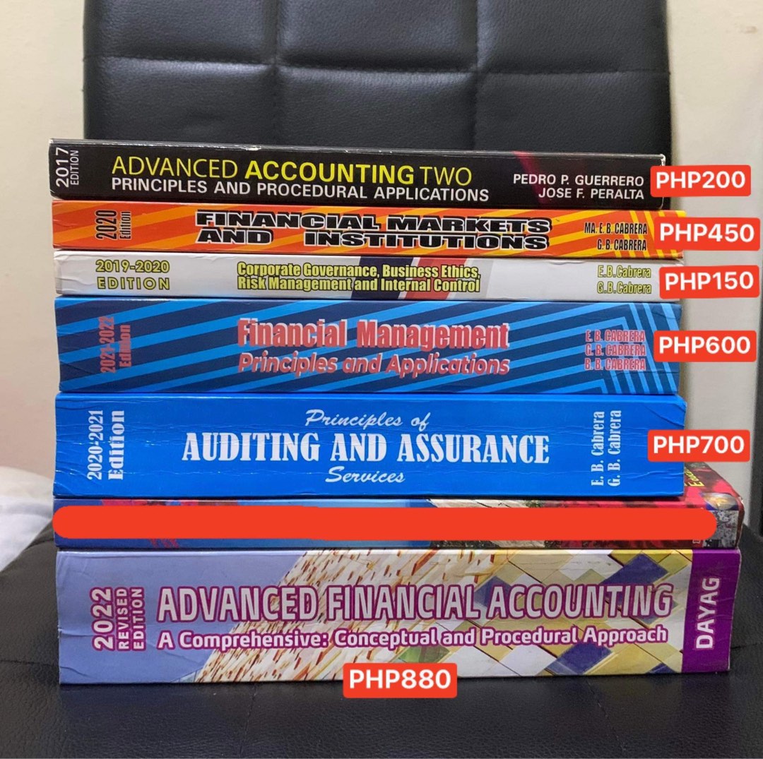 Accounting Books on Carousell