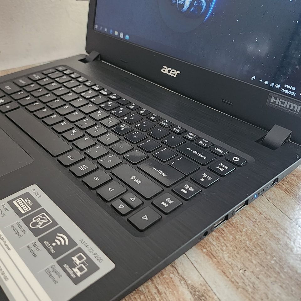 Acer Aspire A314 14inch Laptop Intel Pentium Silver N5000 Quadcore