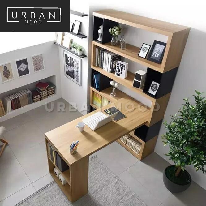 ADDY Modular Study Table Shelf, Furniture & Home Living, Furniture ...