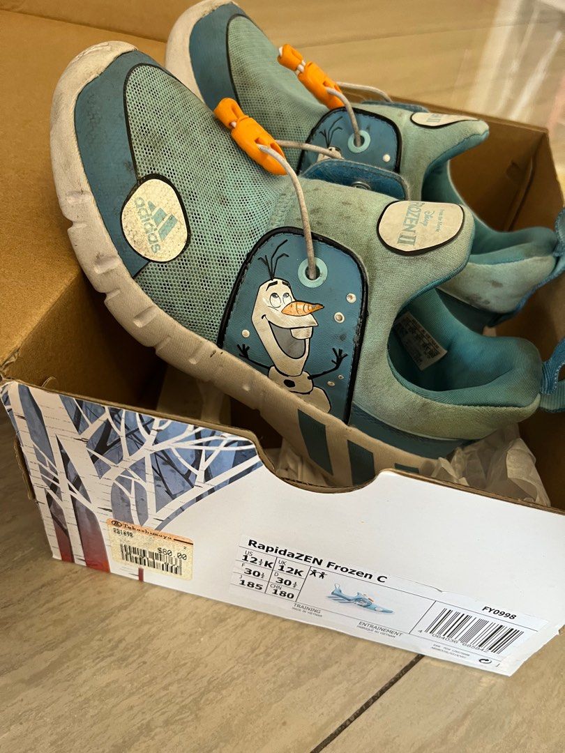 Adidas Olaf Shoes, Babies & Kids, Babies & Kids Fashion on Carousell