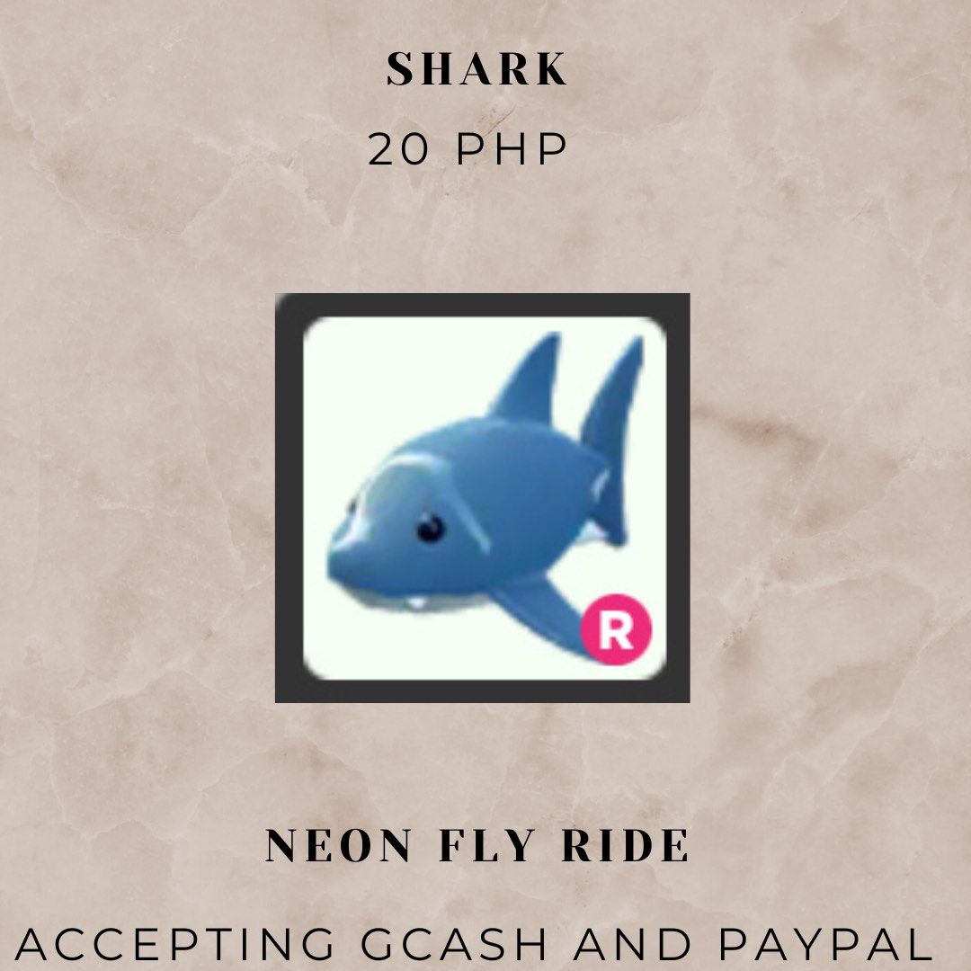 Adopt Me Pets |Shark, Video Gaming, Gaming Accessories, In-Game ...