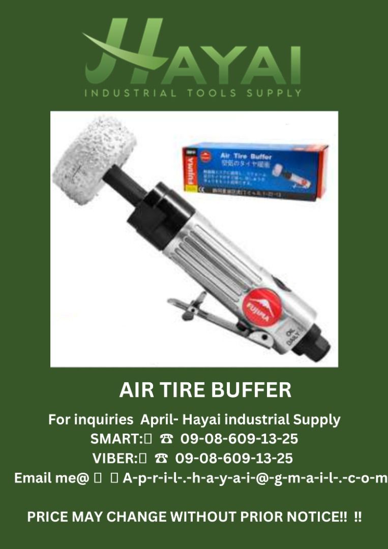 Air tire buffer, Commercial & Industrial, Construction Tools ...