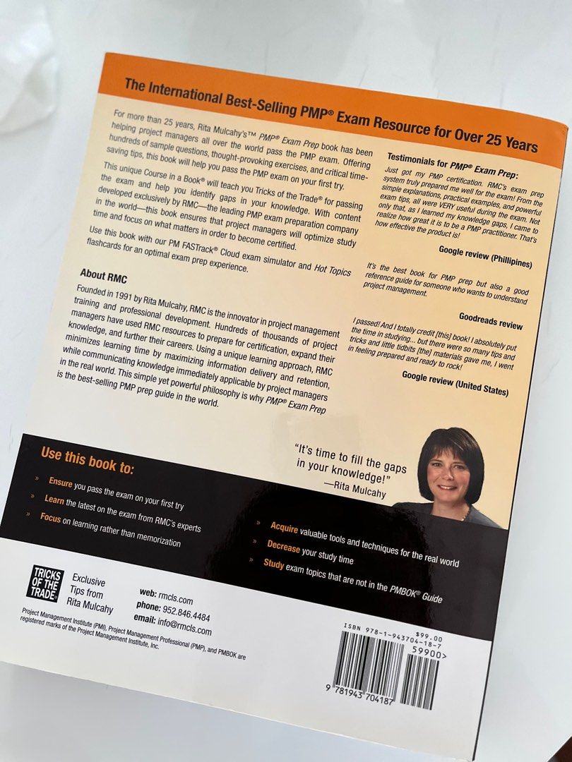 All New PMP® Exam Prep, 10th Edition, 興趣及遊戲, 書本 & 文具, 教科書 - Carousell