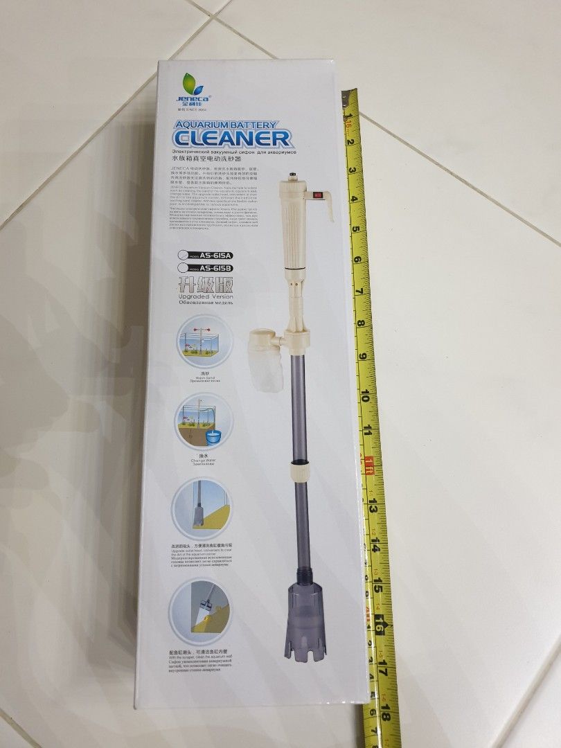 Aquarium battery cleaner Jeneca, Pet Supplies, Homes & Other Pet ...