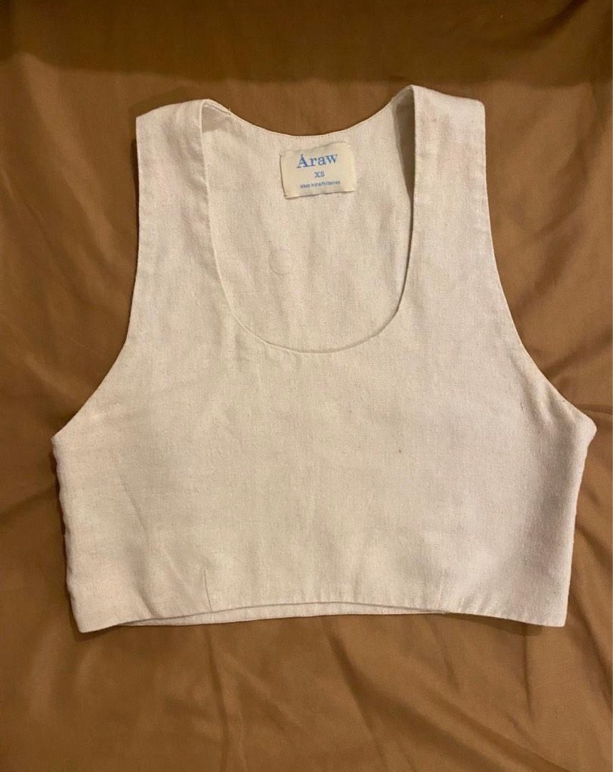 [ARAW THE LINE BUNDLE] Melfi Top in Oat and Sinta Reversible Top in ...