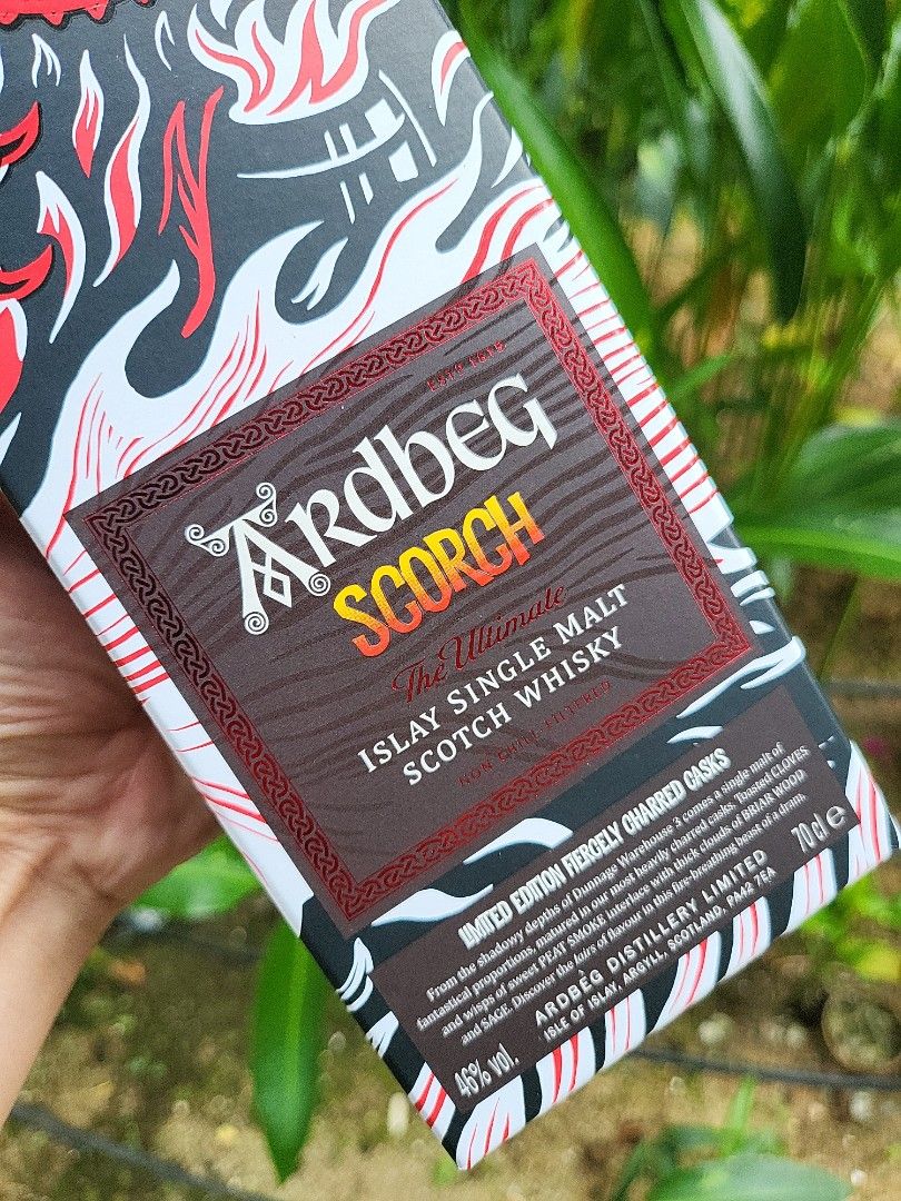 Ardbeg Scorch Whisky, Food & Drinks, Alcoholic Beverages on Carousell