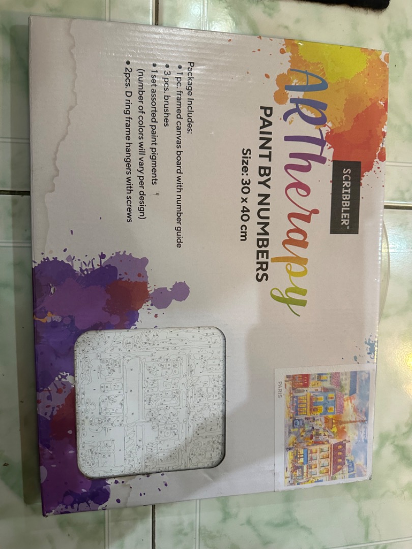 Art therapy painting on Carousell