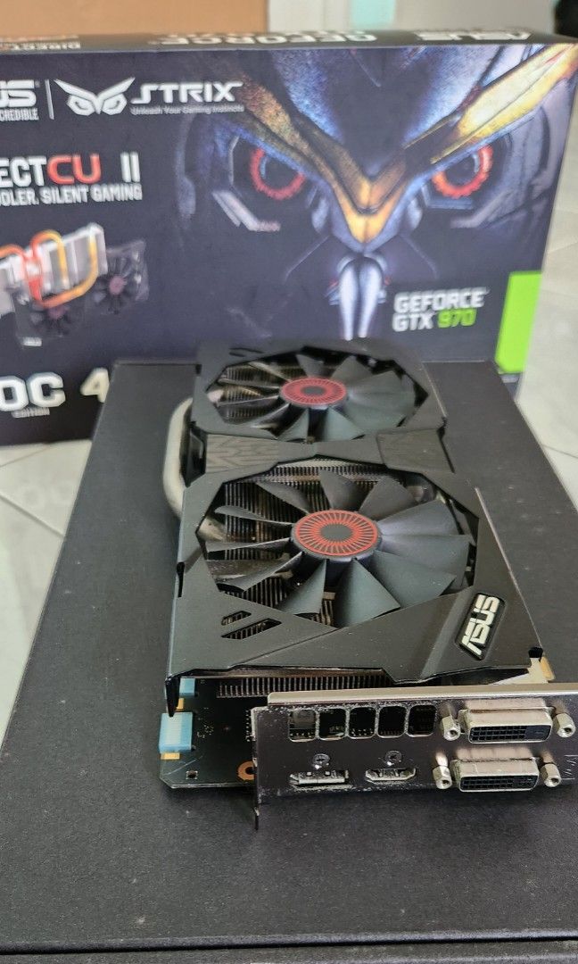 Asus STRIX GTX 970 OC graphic card, Computers & Tech, Parts ...