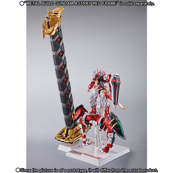 Bandai Metal Build Astray Red Frame Full Package with various units ...