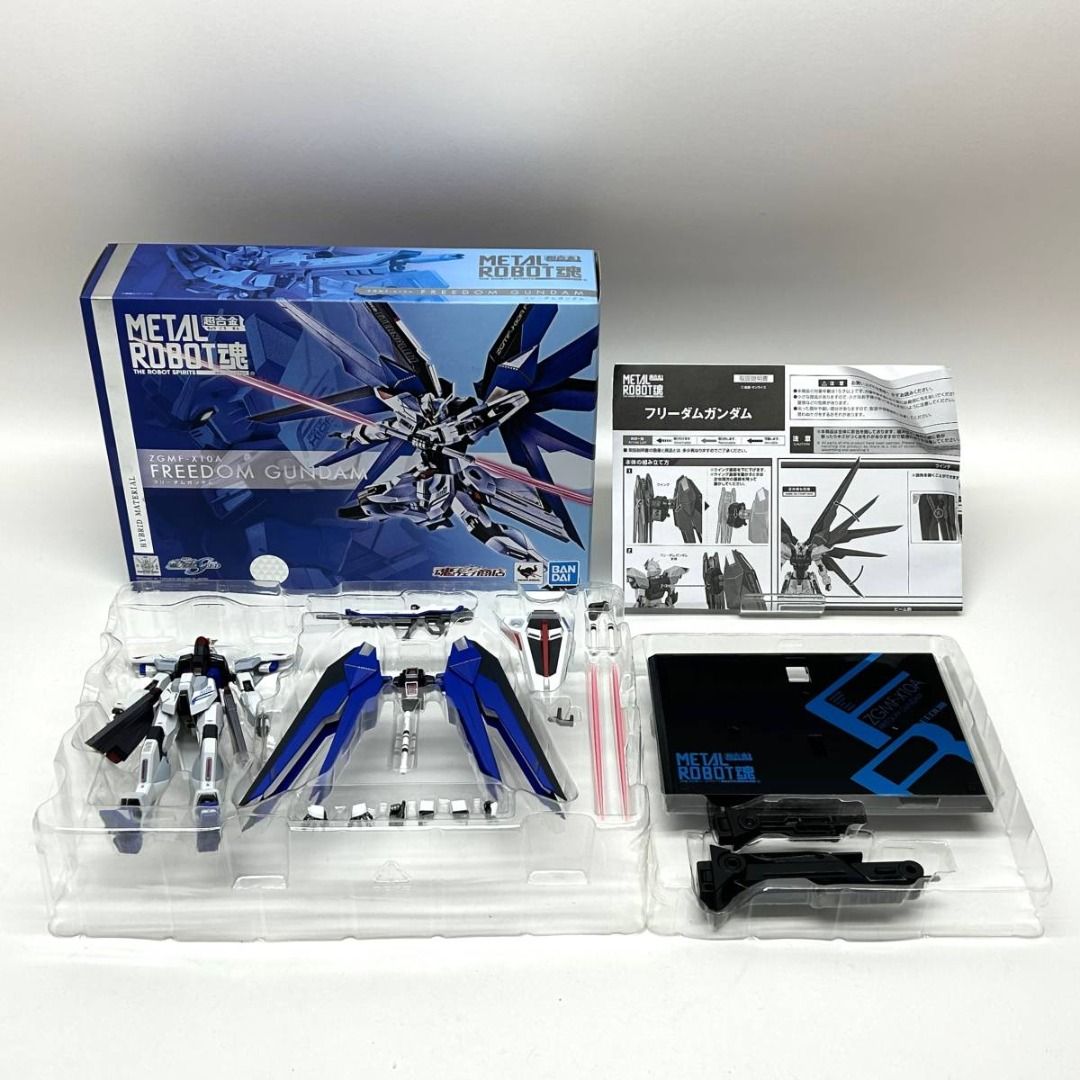 BANDAI METAL BUILD SPIRITS 超合金 ZGMF-X10A 自由高達靈魂 機動戰士高達 SEED, 興趣及遊戲, 玩具 & 遊戲類 - Carousell