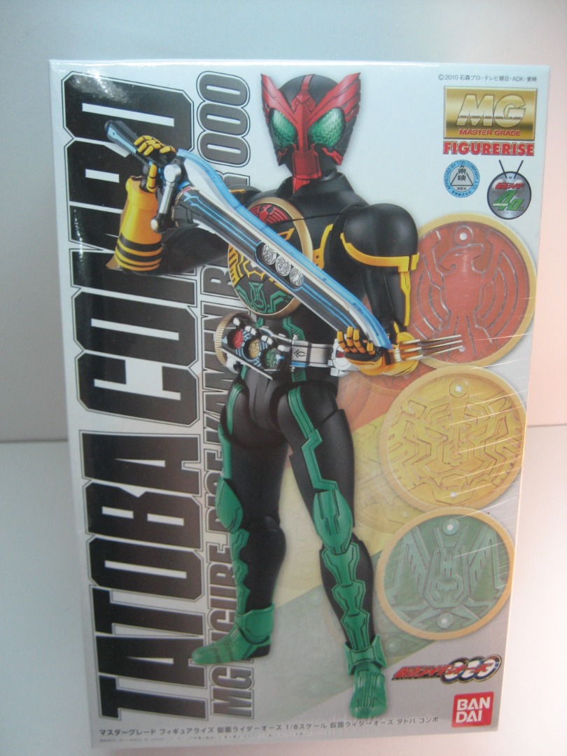 Bandai MG Figurerise Kamen Rider 000 TaToBa Combo 1/8 scale, Hobbies ...