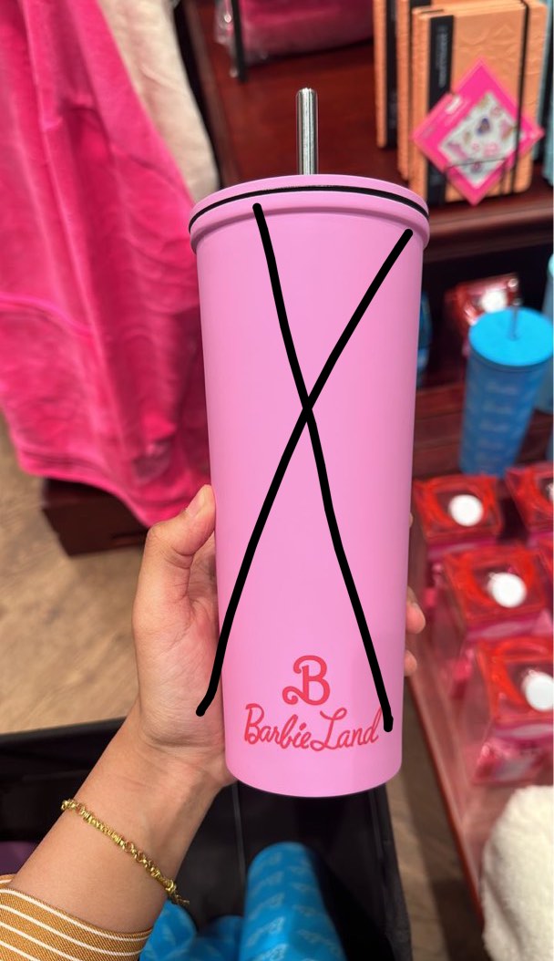 BARBIE x TYPO tumbler, Furniture & Home Living, Kitchenware & Tableware ...