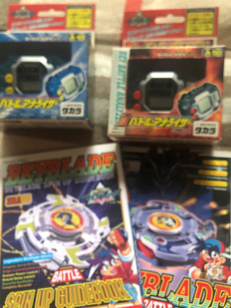 Beyblade Analyzer and comic, Hobbies & Toys, Toys & Games on Carousell