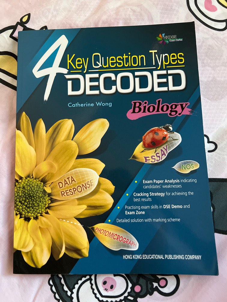 Bio exercise- 4 Keys Question Types DECODED Biology, 興趣及遊戲, 書本 & 文具, 教科書 - Carousell