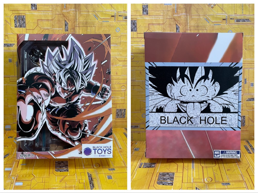 Black Hole Toys Dragon Ball - Ultra Instinct Goku (MISB), Hobbies ...
