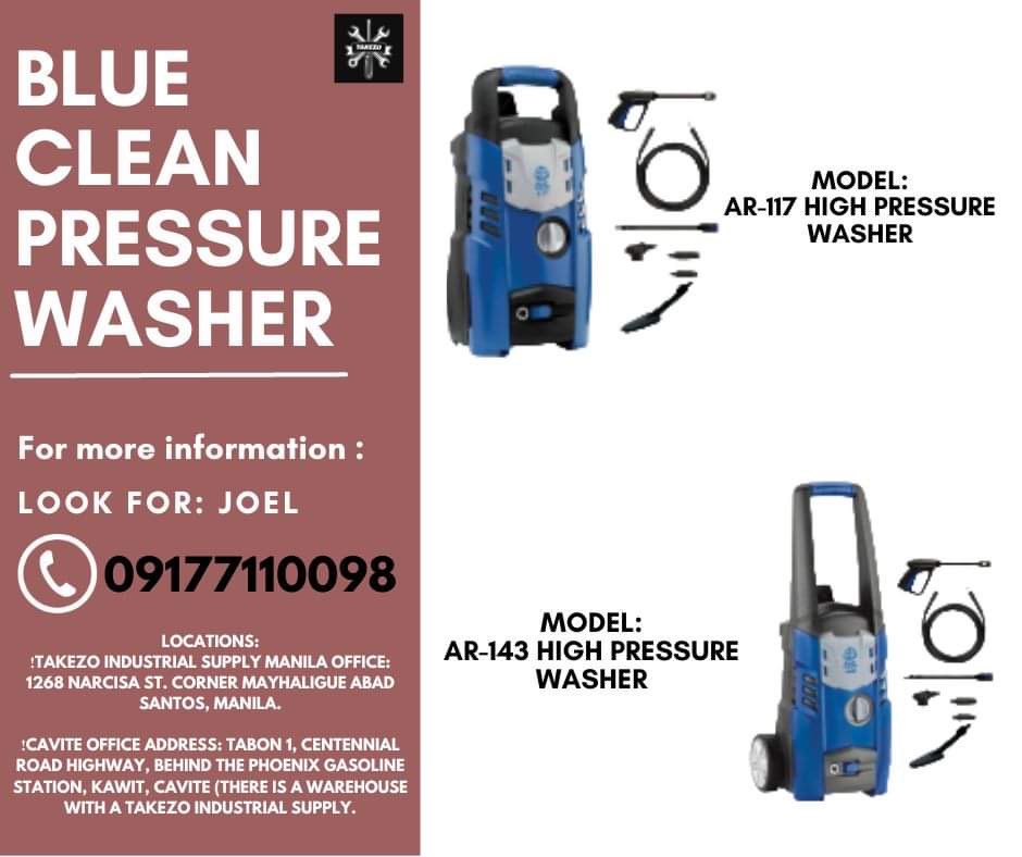 BLUE CLEAN PRESSURE WASHER, Commercial & Industrial, Industrial ...