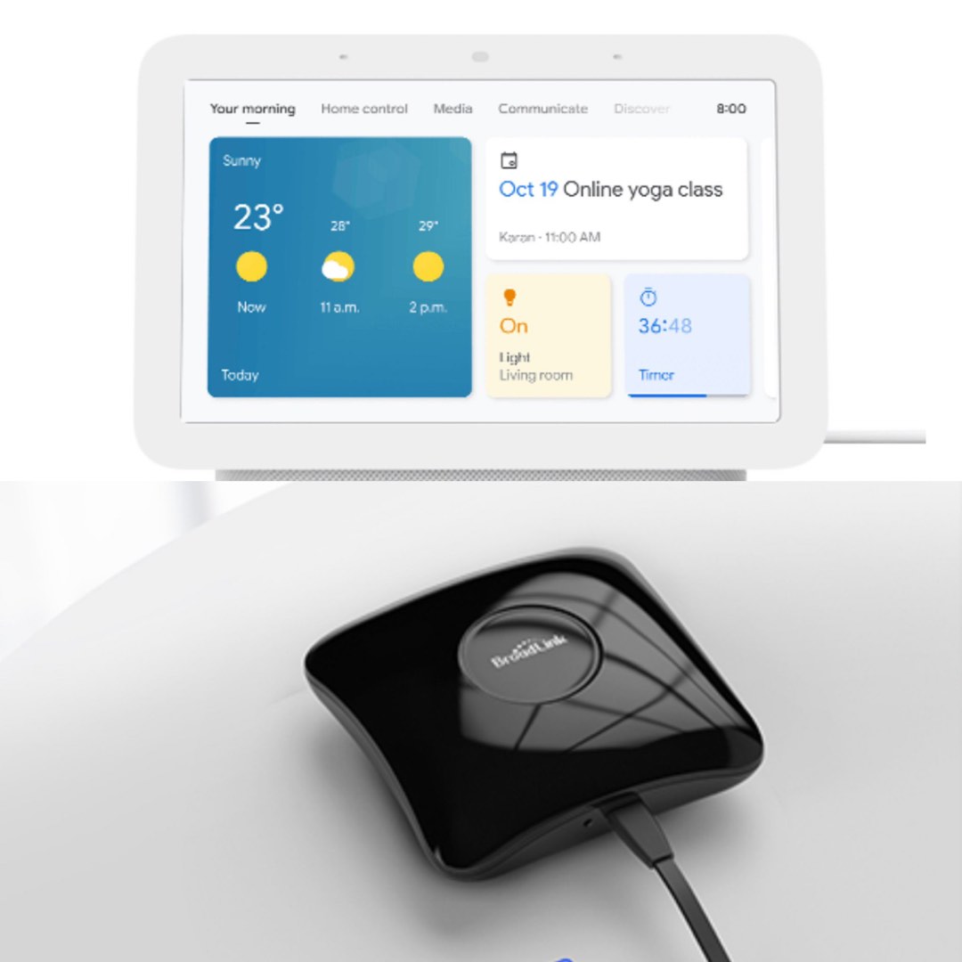 BNIB Google Nest Hub 2nd Gen + Broadlink Universal Remote, Mobile ...