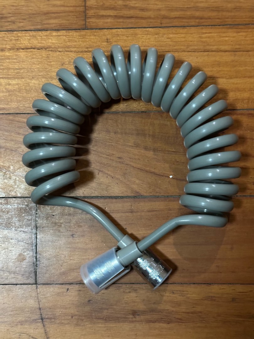 BNIP Water Hose (phone cord design), Furniture & Home Living, Bathroom ...